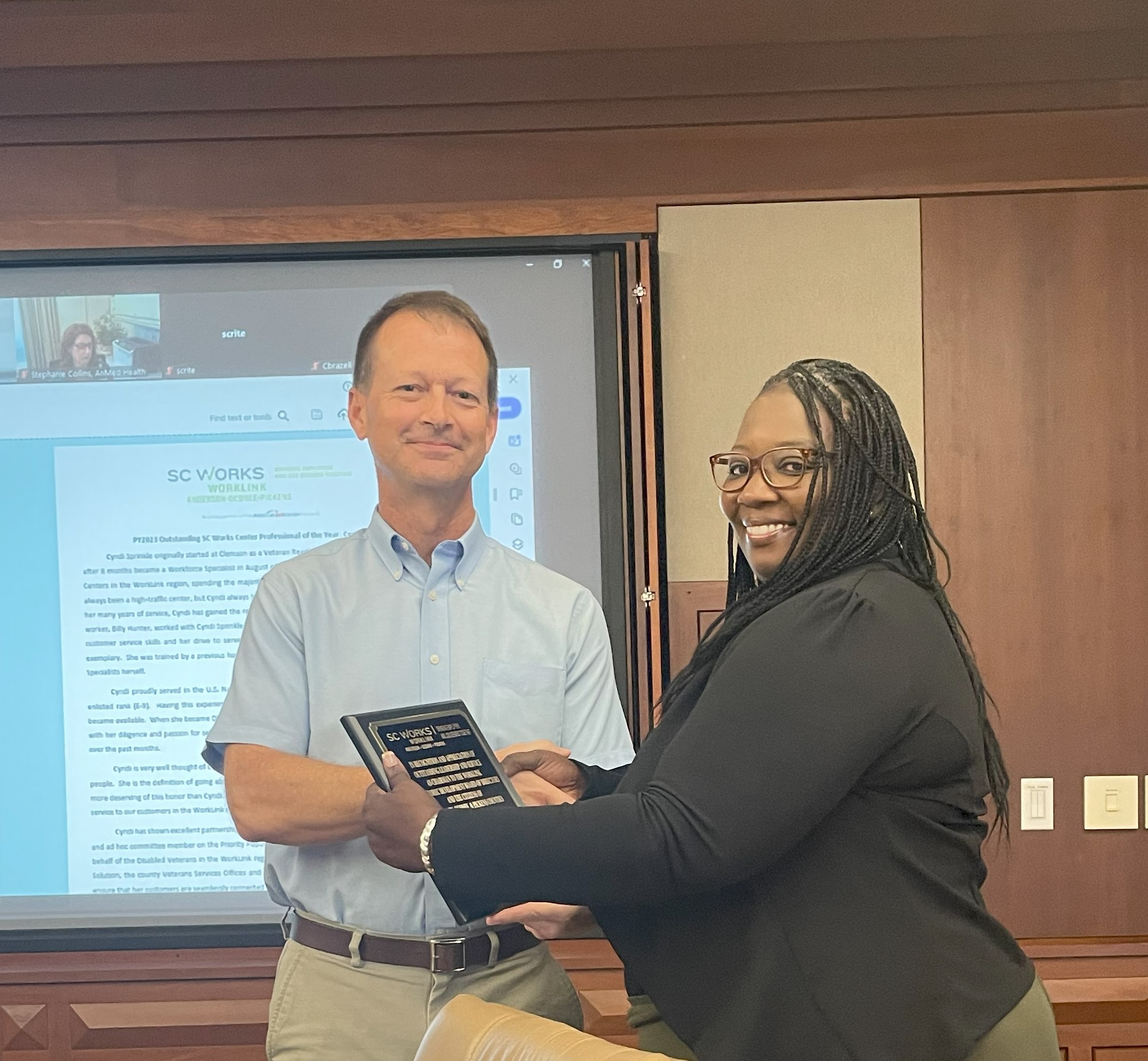 Worklink recognizes PY2023 Board Chair Mike Wallace and welcomes new ...